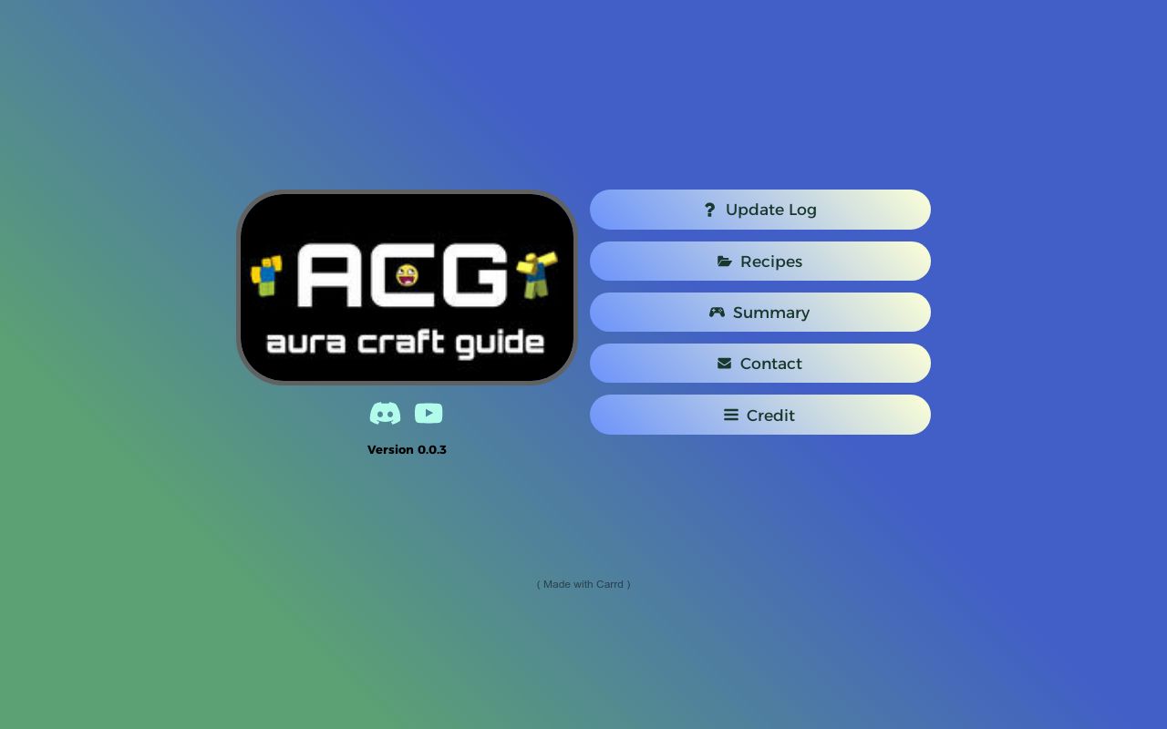 Aura Craft Guide